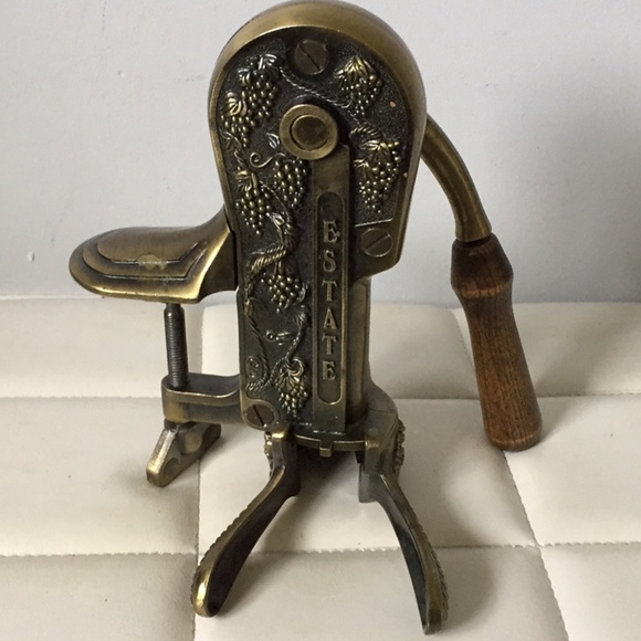 Vintner Reserve | Dining | Vintage Vintner Reserve Gold Color Table ...